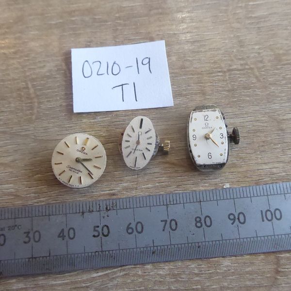 3 OMEGA LADIES WRISTWATCH MOVEMENTS | WatchCharts Marketplace