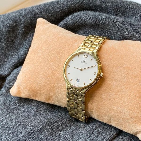 Omega DeVille Symbol 18K Yellow Gold Quartz (UK) | WatchCharts