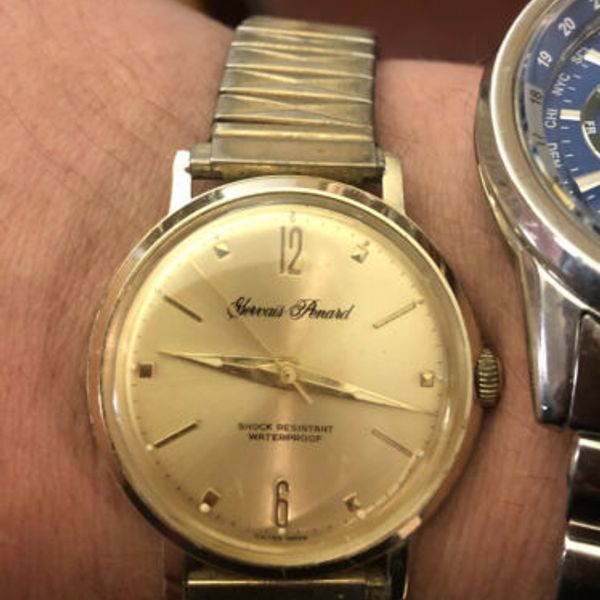 Vintage Gervais-Penard Swiss Automatic “Running” Men’s Watch. Clean! W ...