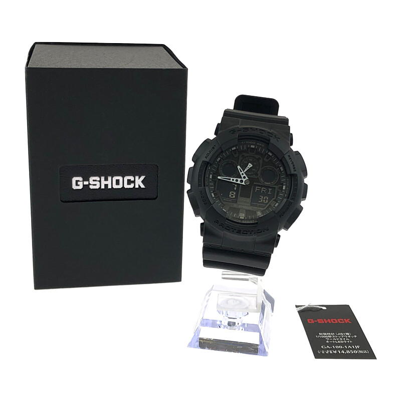 [used] [men] Casio G Shock Analog Digital Ga 100 Series Ga 100 1a1jf