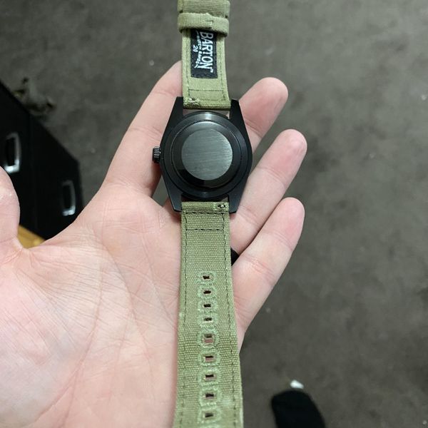 [WTS] custom topo watch with seiko movement. Extra strap | WatchCharts ...