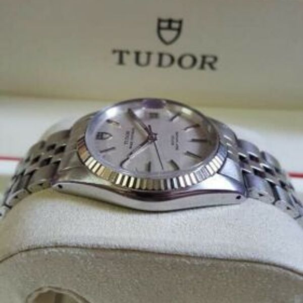 Tudor Prince Oyster Date 75204 34mm White Gold | WatchCharts