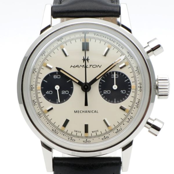 HAMILTON Watch American Classic Intramatic Chronograph H38429710 Good ...