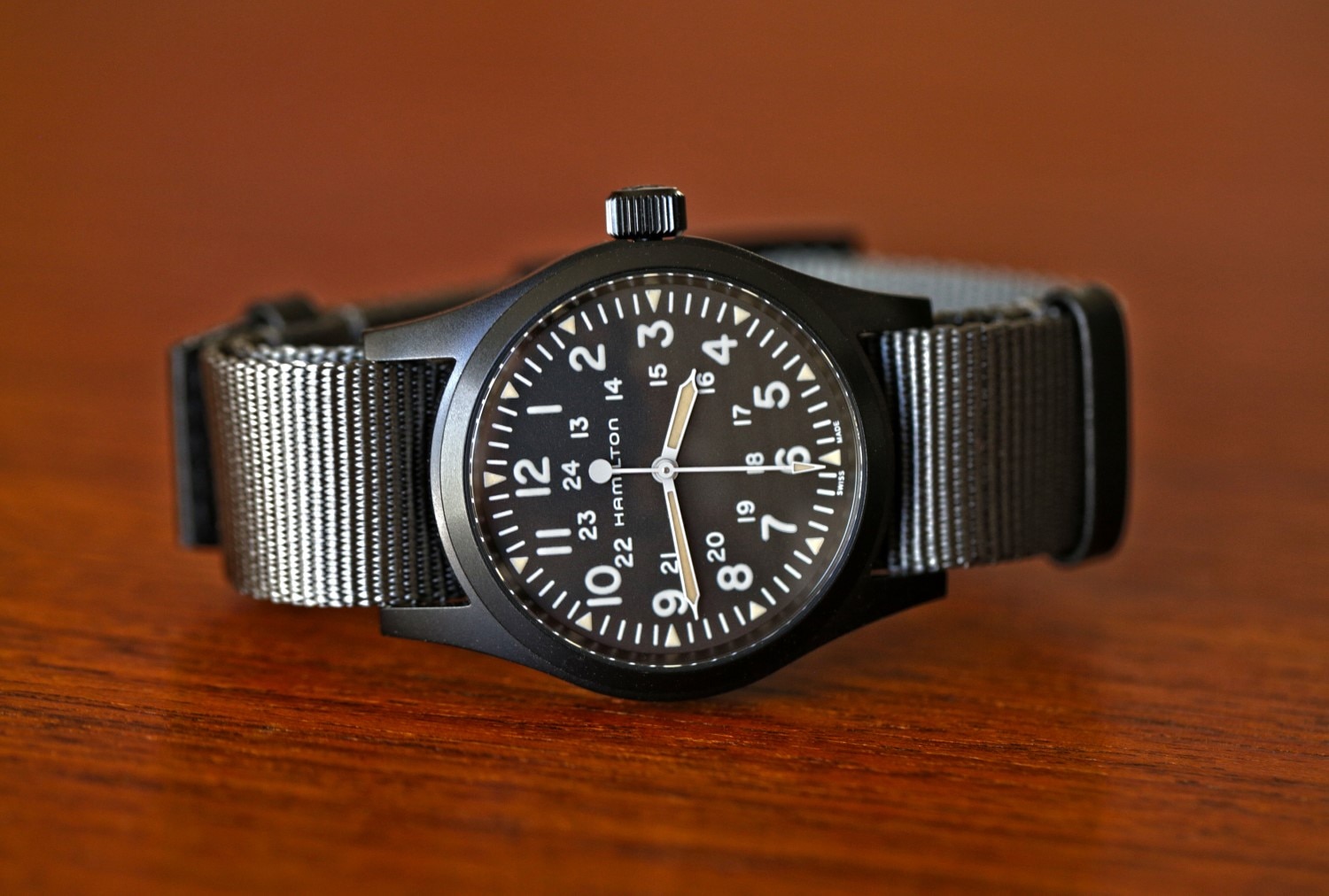 FS: Hamilton Khaki Field Watch - Black Dial/PVD Case | WatchCharts