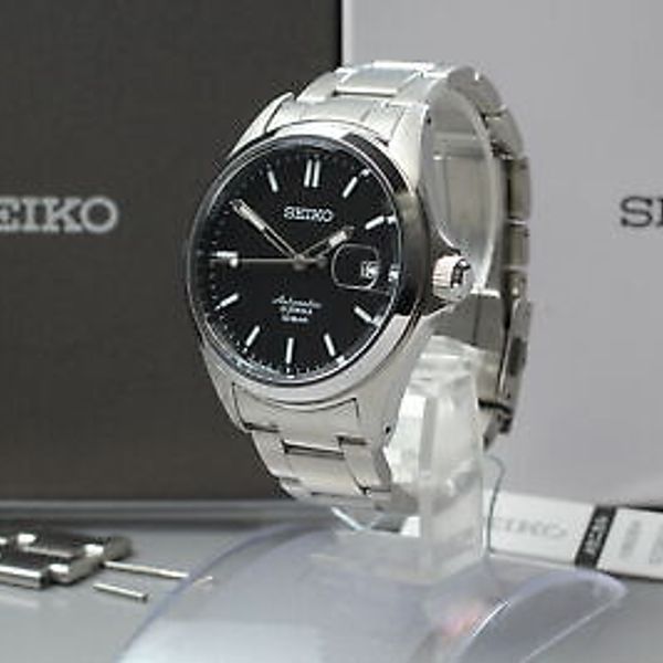 [Top MINT] SEIKO Mechanical SZSB015 4R35-03Y0 Automatic Black watch ...