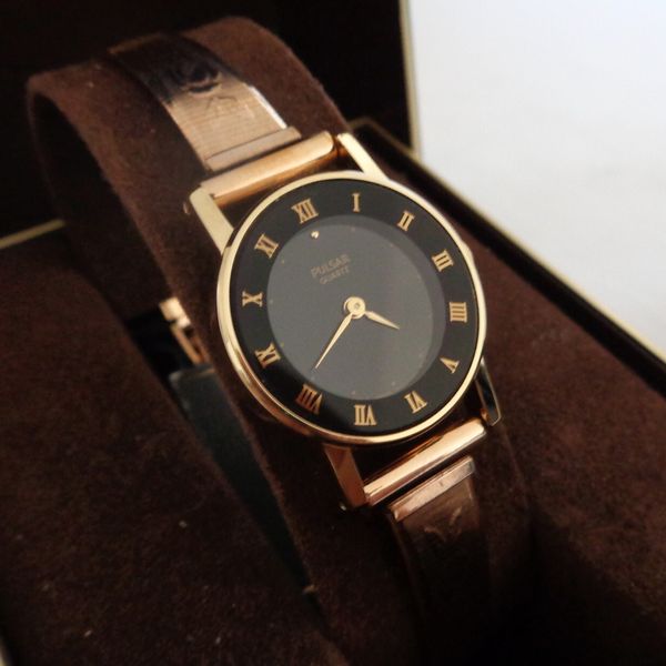 Raro orologio da polso donna al quarzo Pulsar By Seiko anni 80 nuovo ...