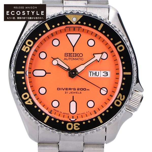 SEIKO Seiko Overseas Model SKX011J Cal.7S26 SEIKO 5 Seiko Five ORANGE ...