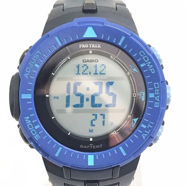 Casio Pro Trek PRG-300 Men's Wristwatch (ALTI-BARO-COMP) | WatchCharts ...