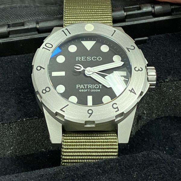 RESCO Patriot GEN 1 Stainless Stealth full set many new straps ...