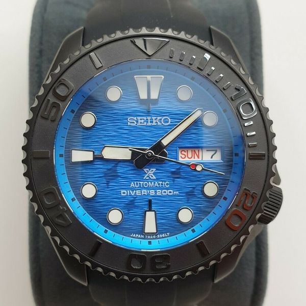Seiko SRPD79K1 Mod with Save the Ocean Manta Ray dial and NH36 movement ...