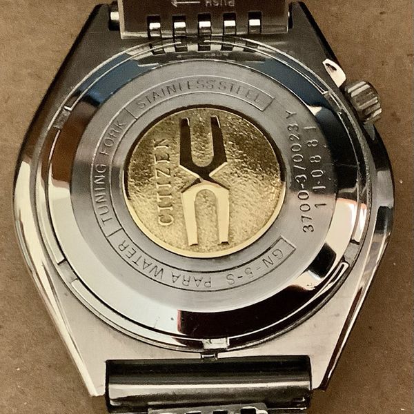 Citizen Hisonic Tuning Fork Watch. Recently serviced and runs great ...