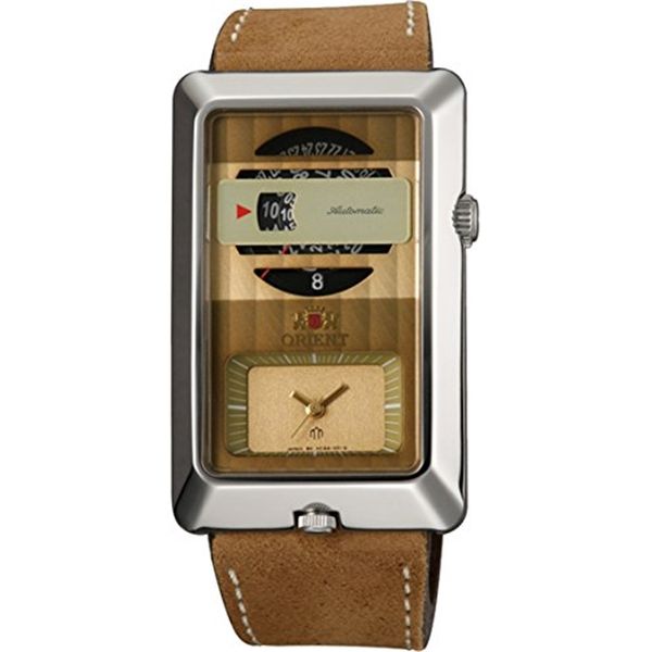 Orient Orient Watch Watch Orient # FXCAA004B Men's Dual Time Zone ...