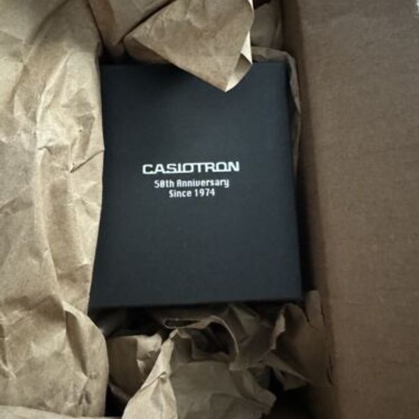 Casio Casiotron 50th Anniversary Re-Launch TRN50-2A IN HAND ...