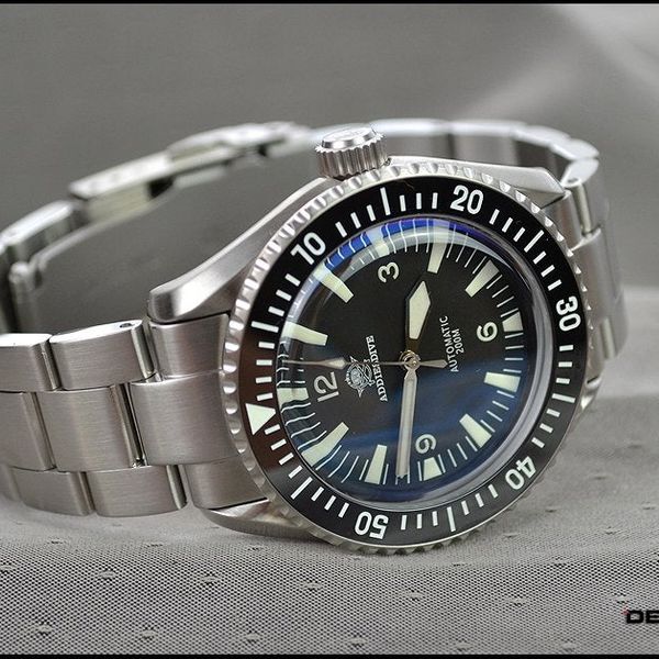 SOLD: Addiesdive "Milsub" AD2056 - - Black Dial - 200m Diver [$95 USD ...