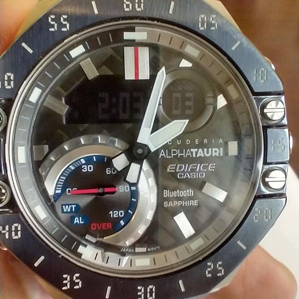 [WTS] CASIO Edifice - [Scuderia Alpha Tauri Edition 2021] | WatchCharts