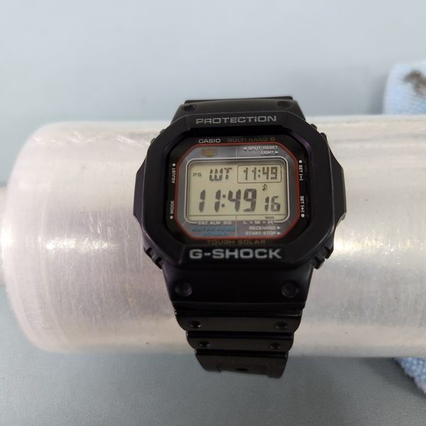 Casio G-Shock GW-M5610U Solar Atomic; module 3495; LED backlight, posi ...