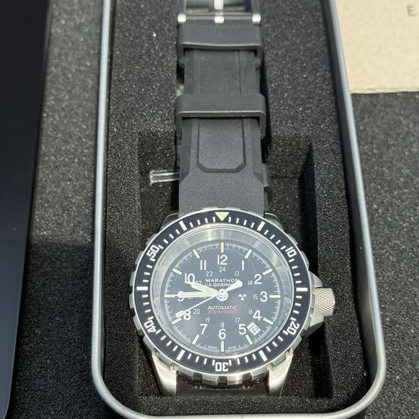 Marathon 41 MM GSAR Search And Rescue Diver's Automatic Watch Black ...