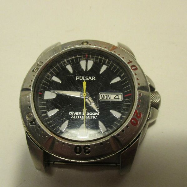 Pulsar (Seiko) 'Manta Ray' Automatic 7S26 X004 200m Diver's Watch ...