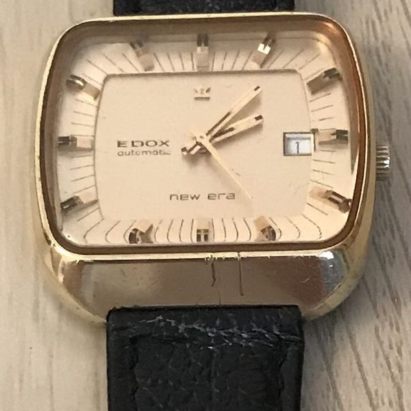 Edox New Era Delfin automatic watch | WatchCharts Marketplace