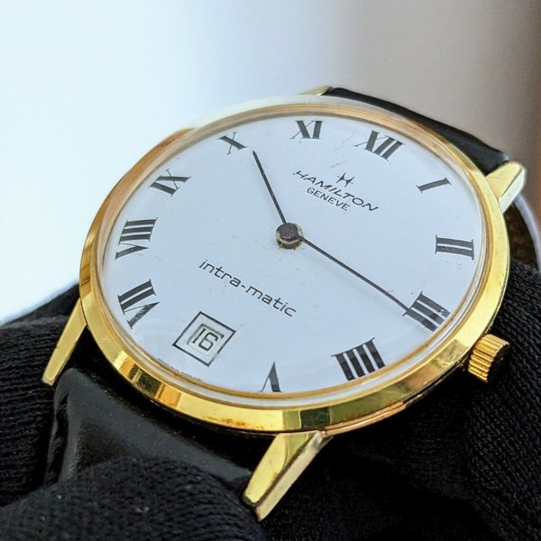 Hamilton Intra-Matic Automatic Micro Rotor 1960s MINT | WatchCharts ...