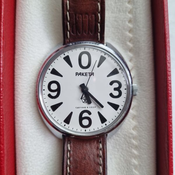 Raketa (PAKETA CCCP) Big Zero Vintage Russian Watch Colector &box ...