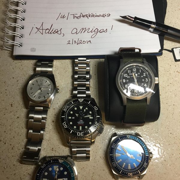 [WTS] Orient Saturation DIver OSD, Blue Lagoon Turtle and Samurai ...