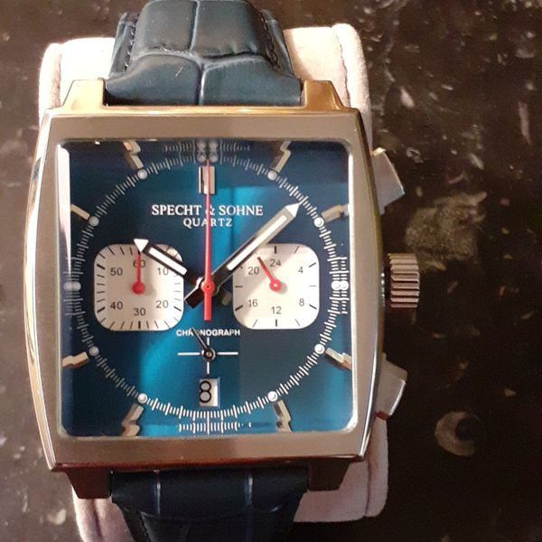 Specht &Sohne Chronograph, Mecaquartz Seiko Vk63 Movement, Date ...