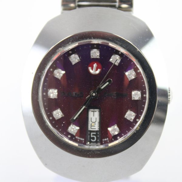 Womens Rado Diastar Titanium Watch Ref. 636.0308.3 Automatic Working ...