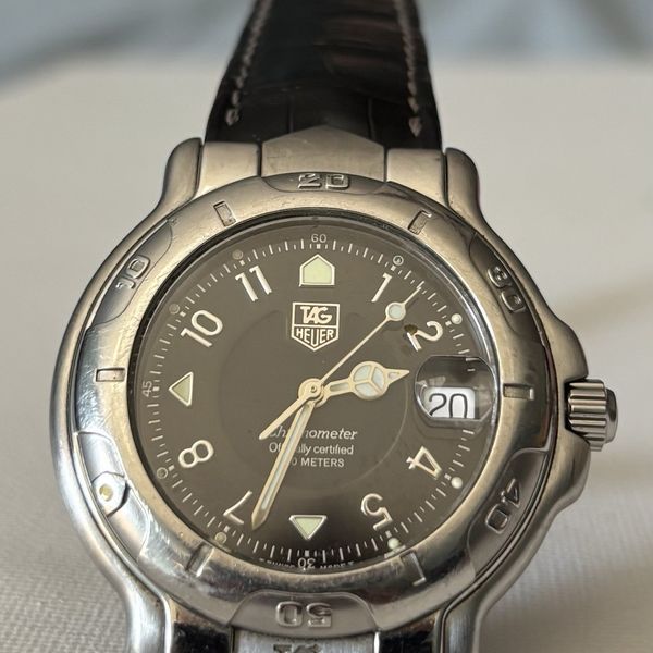 Tag Heuer Chronometer 6000 WH-5114-2 Series Automatic Movement Watch ...