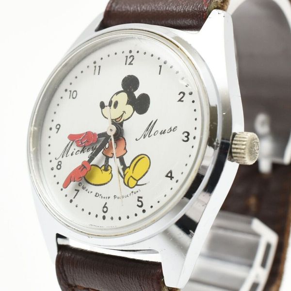 [EXC+5] Seiko 5000-7000 Disney Time Mickey Mouse Hand Winding From ...