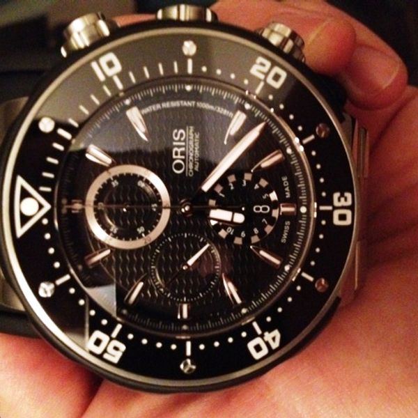 Oris Pro Diver Chronograph - Price Reduction!! | WatchCharts Marketplace