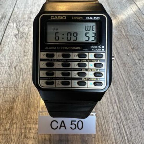 Casio CA-50 (Rare Gold Version) | WatchCharts Marketplace