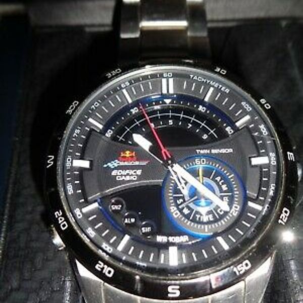 RRP 350 CASIO EDIFICE Red Bull Racing Limited Edition GENTS MENS WATCH ...