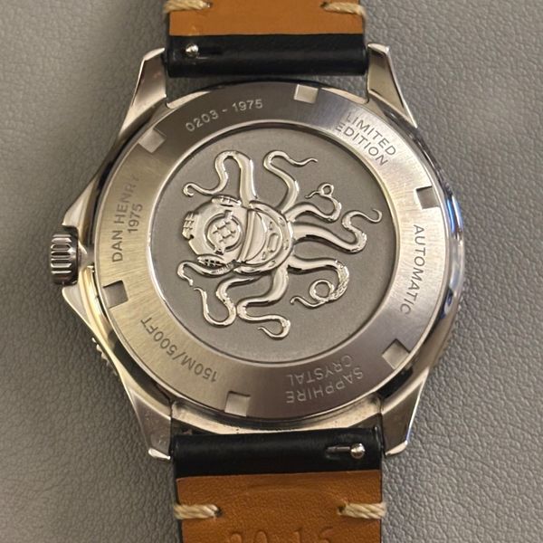 Dan Henry 1975 Skin Diver Watch Automatic Movement - Excellent ...