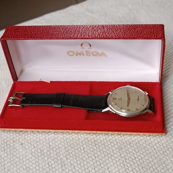 RARE OMEGA SPIDER LEGS HONEYCOMB DIAL CAL 266 REF 2605-4 WATCH IN BOX ...