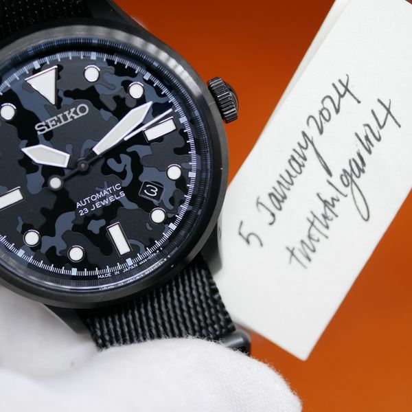 [WTS] Limited Edition Seiko x Nano Universe 42mm Black Coated ...