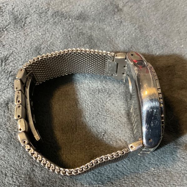 SWATCH MENS IRONY METAL MESH STAINLESS STEEL | WatchCharts Marketplace