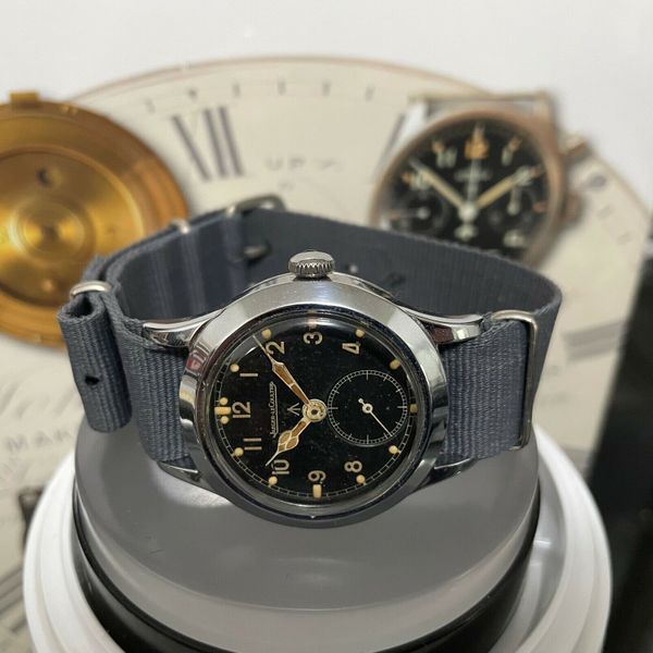 JLC Jaeger WWW Dirty Dozen British Military Vintage Mens Watch 35mm ...