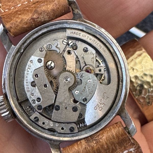 Vintage Mido Military Multifort Automatic Extra bumper cal 1941 17 ...