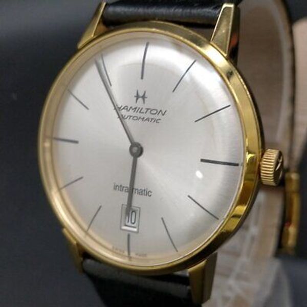 Hamilton Intra-Matic H384750 Men's Automatic Watch â Silver Dial ...