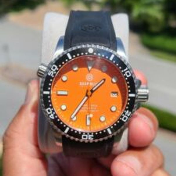 Deep Blue Master 1000 Foot Diver Automatic Dive Watch Generation 2 40MM ...