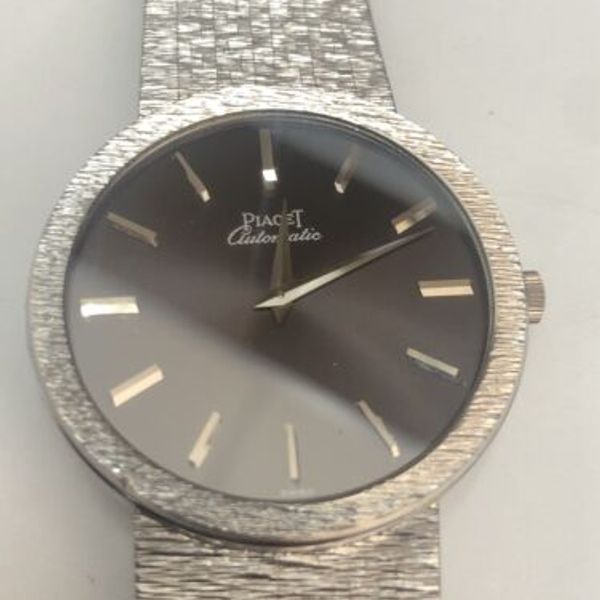 Men's Piaget 18 Kt (750) White Gold Automatic Watch | WatchCharts ...