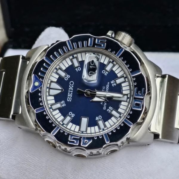 Seiko Prospex Royal Blue Monster Limited Edition SRP657 Price as of May ...