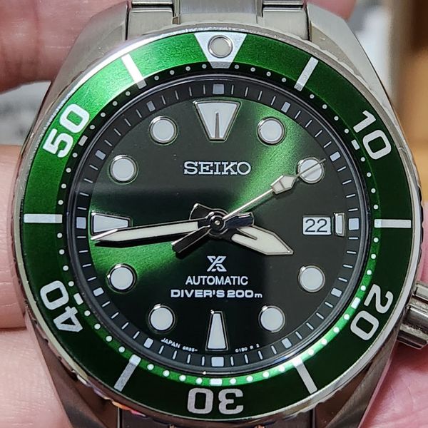 SEIKO PROSPEX GREEN SUMO 3RD GEN | WatchCharts Marketplace