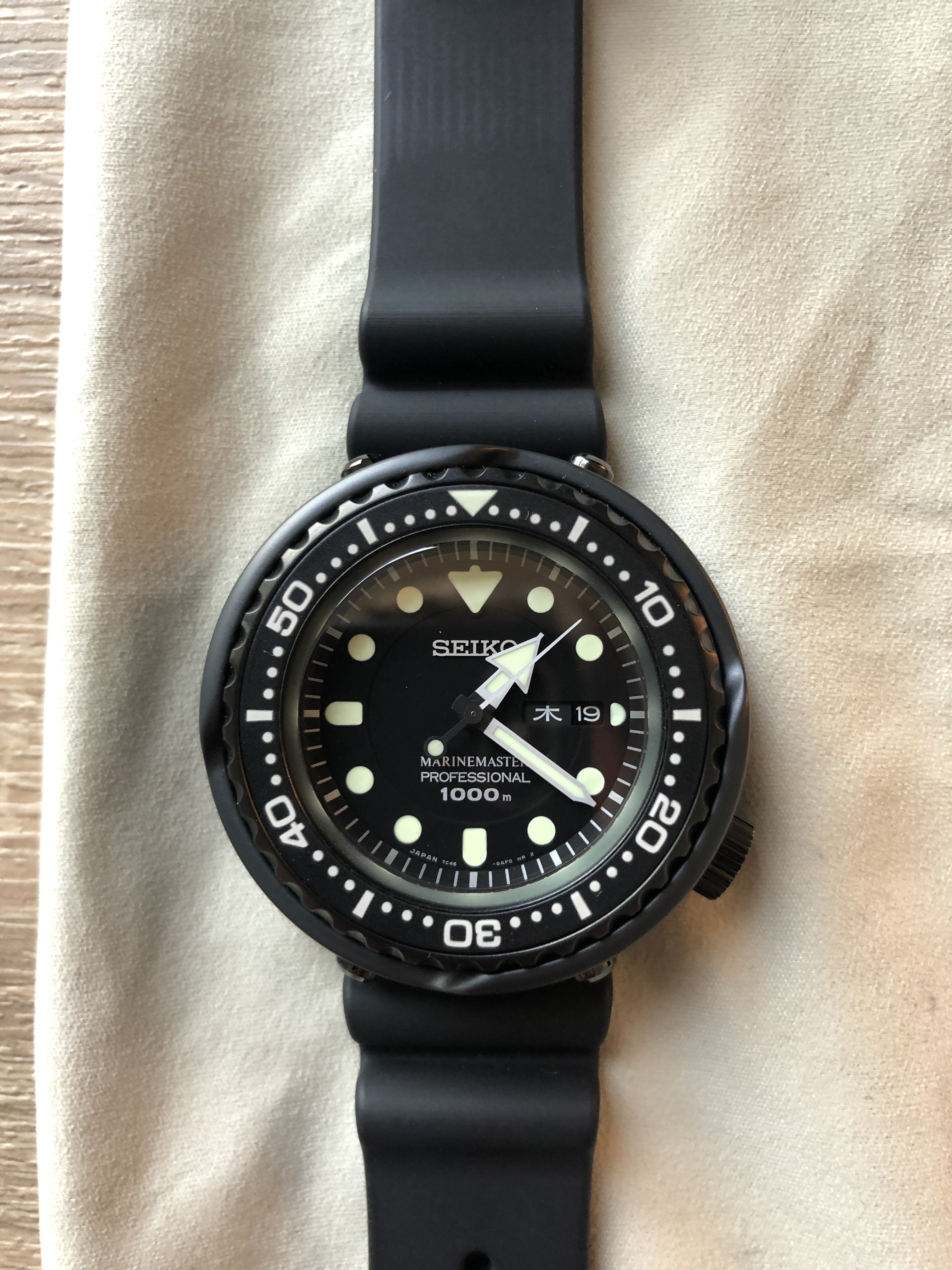 Seiko SBBN025 Darth Tuna LNIB | WatchCharts