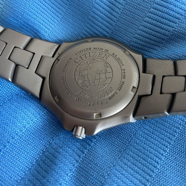 Citizen Eco-Drive WR200 Titanium Watch | WatchCharts Marketplace