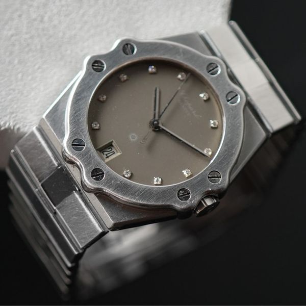 [RARE] Chopard St. Moritz Grey Diamond Dial 32mm quartz | WatchCharts ...