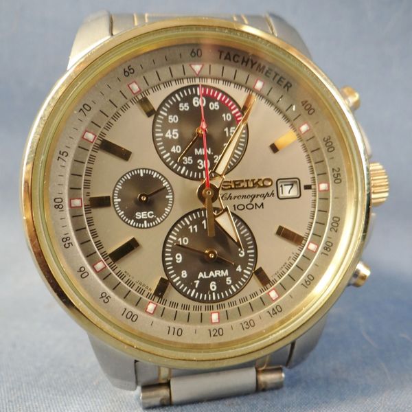 Seiko 7T62-0GZ0 Chronograph 100m Alarm and Date Quartz Watch | WatchCharts Marketplace