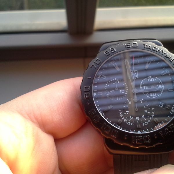 FS: TAG Heuer Formula 1 Chronograph Black Phantom new Jason Bourne ...