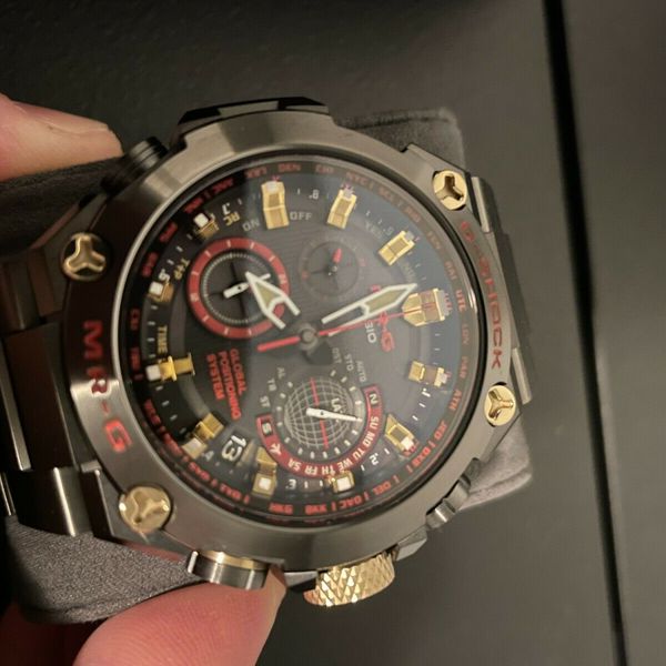 CASIO G-SHOCK MRG-G1000 Akazonae MRG MR-G GPS Solar | WatchCharts ...